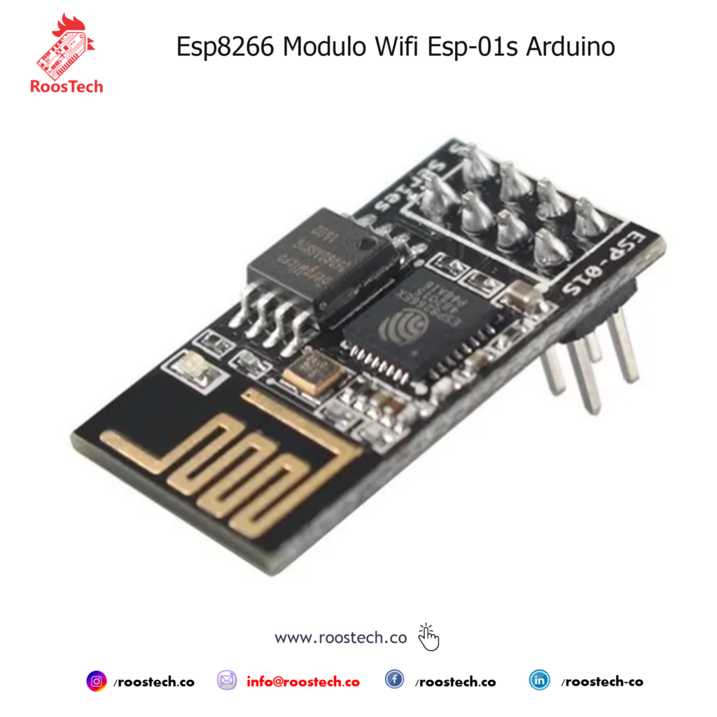 ESP8266-01S Modulo WiFi Arduino • RoosTech Electronica
